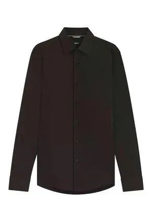 BOSS Long-sleeve Button-fastening Shirt