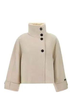 DUNO High-collar Jacket - Neutrals
