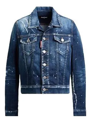 Dsquared2 Denim Trucker Jacket - Blue