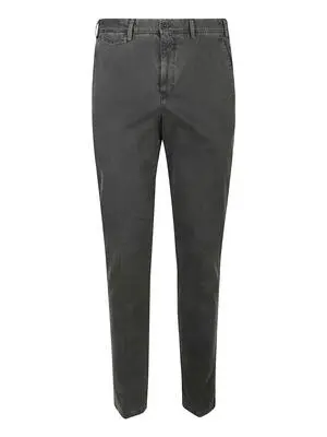 PT TORINO Cotton-blend Trousers - Grey