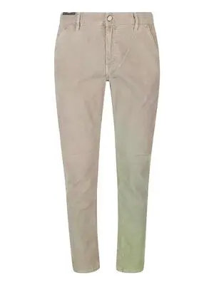 PT TORINO Corduroy Five-pocket Trousers - Neutrals