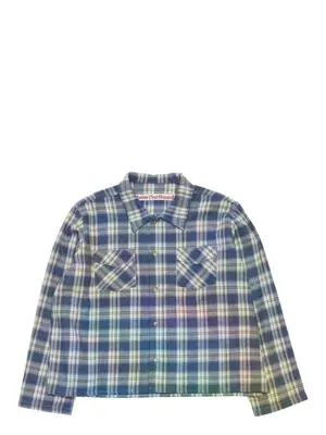 STOCKHOLM SURFBOARD CLUB Checked Overshirt - Blue