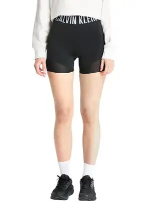 Calvin Klein Mesh-panel Cycling Shorts - Black
