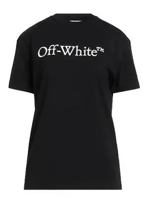 OFF-WHITE™ Logo-print Cotton T-shirt - Black