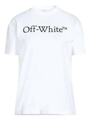 OFF-WHITE™ Logo-print Cotton T-shirt - White
