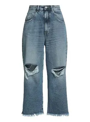 ICON DENIM LA Cotton Denim Jeans - Blue