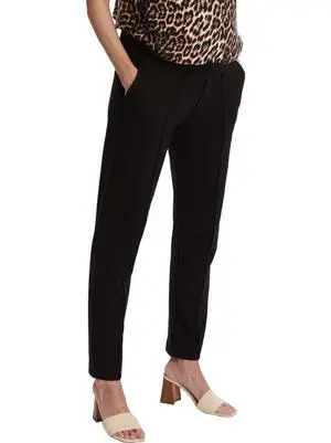 CACHE COEUR Clark Maternity Carrot Trousers - Black