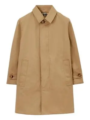 Burberry Reversible Check Gabardine Car Coat - Archive Beige