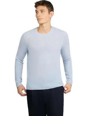 Onia Featherweight Cashmere Sweater - Soft Sky