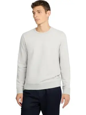 Onia Crewneck Heavyweight Terry Sweater - Lunar Grey