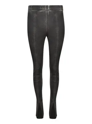 Rick Owens Slit Front Leggings - Brown