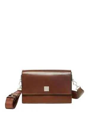 Max Mara Small Leather Shoulder Bag - Brown