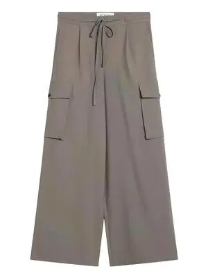 RÓHE Drawstring Trousers - Grey