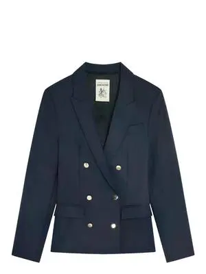 SEMICOUTURE Double-Breasted Blazer
