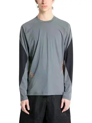 REEBOK Uniform Long-sleeved Running Top - Grey