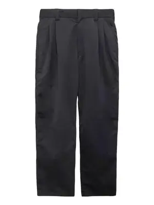 Nanamica Alphadry Club Pleated Trousers - Blue