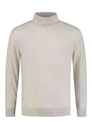 DORIANI CASHMERE Roll-neck Sweater - Neutrals