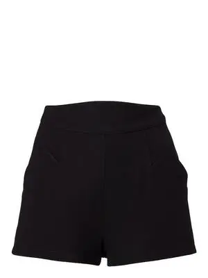 MUGLER Re/edit High-rise Shorts - Black