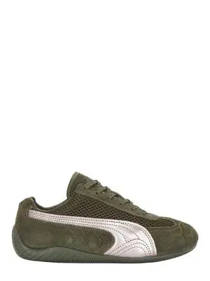 PUMA Speedcat Premium Sneaker - Dark Olive & Matte Silver