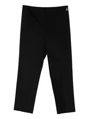 PATRIZIA PEPE Cropped Straight-Leg Trousers
