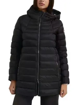 COLMAR Padded Hooded Coat - Black