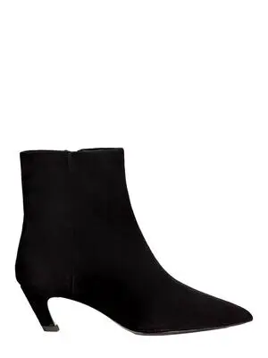 Ash Vicky 50mm Pointed Boots - Black
