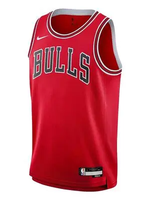 Nike Nba Chicago Bulls Icon Swingman Jersey Tank Top - Red