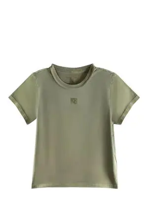 Alexander Wang Embossed Top - Green