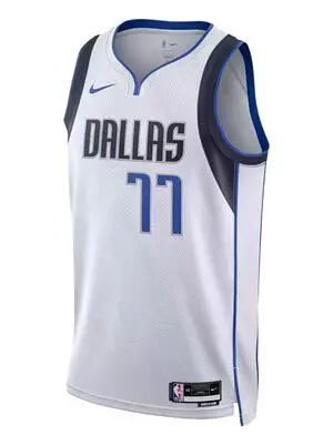 Nike Nba Dallas Mavericks Luka Doncic Association Edition 2022/23 Swingman Jersey Tank Top - White