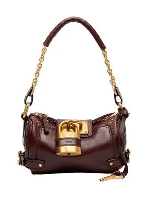 Chloé Paddington Small Leather Shoulder Bag - Brown