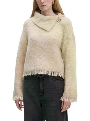 Day Birger Et Mikkelsen Gillian Fringed Sweater - Neutrals