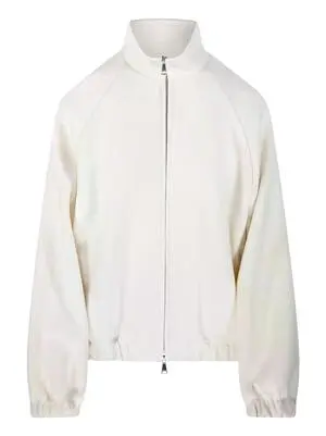 Max Mara Zip-up Jacket - White