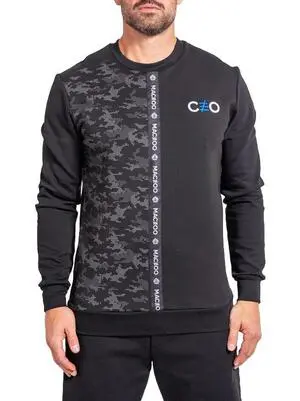 MACEOO Ceo Graphic Sweatshirt - Black