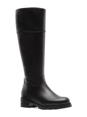 La Canadienne Scottie City Dry™ Waterproof Knee High Boot - Black Leather