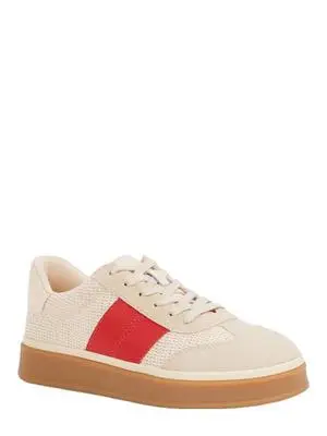REISS Lizzie Lace Up Sneakers - Neutral