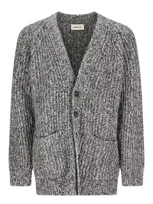 ATOMO FACTORY Buttoned Cardigan - Grey