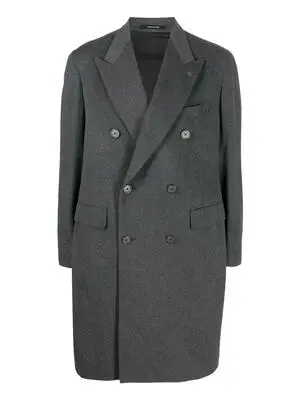 Tagliatore Double-breasted Coat - Grey