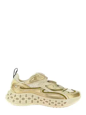 Gucci Cub3d Mesh Sneakers Neutrals