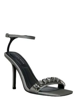 AZALEA WANG Periis Ankle Strap Sandals Grey