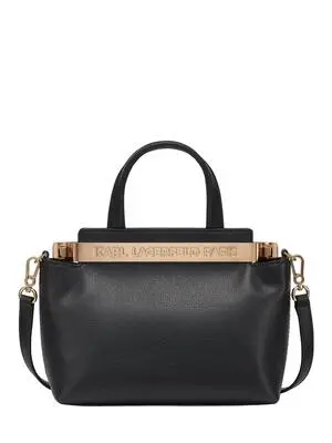 Karl Lagerfeld Paris Jacqueline Crossbody - Black/gold