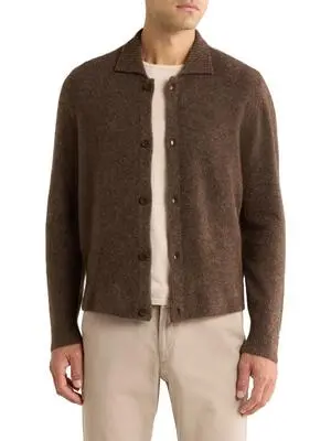 PERCIVAL Archive Soft Collared Cardigan - Brown