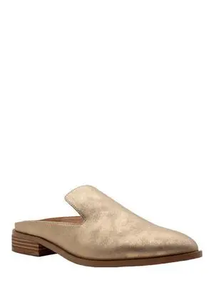 VOLATILE Avery Loafer Mule Champagne