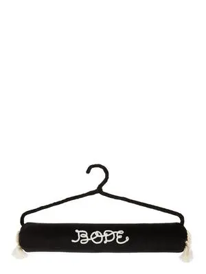 BODE Velvet Cloakroom Hanger Black Cream