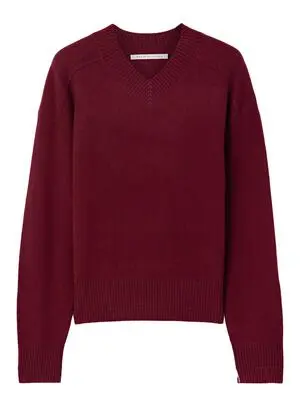 Maria Mcmanus Wool And Cashmere-blend Sweater - Red