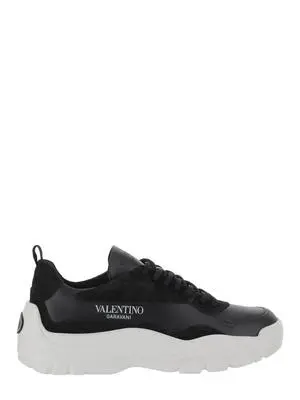 Valentino Garavani Lace-up Sneakers - Black