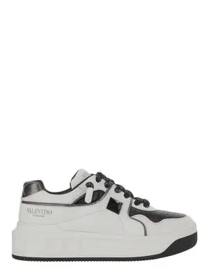 Valentino Garavani Leather Sneakers - White