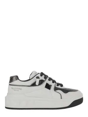 Valentino Garavani Leather Sneakers - White