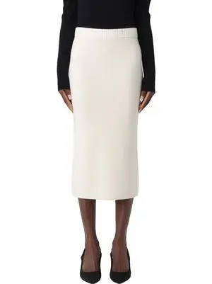 Pinko Pencil Skirt - White