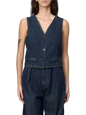 TWINSET Waistcoat - Blue