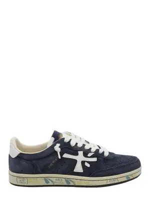 Premiata Clay Leather Sneakers - Blue